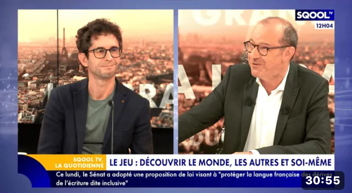 INTERVIEW SQOOL TV : ADRIEN BLANC (JOUONS !) - Éditions in Press